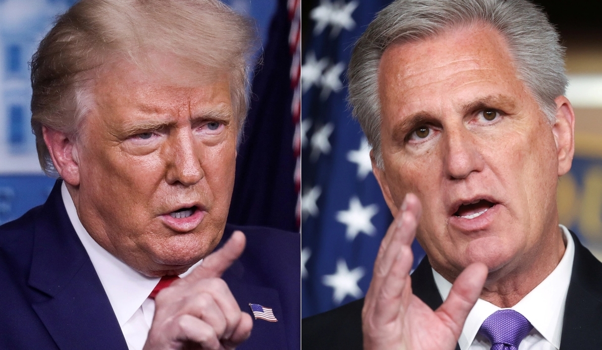 Sure Looks Like McCarthy Just Took A Swipe At Trump | Liberty Unlocked